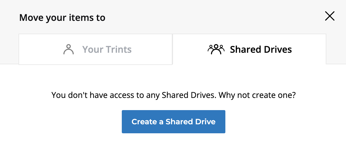 Shared Drives